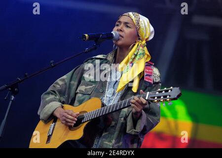 German singer Ayo performs live on stage during 9th edition of the ...
