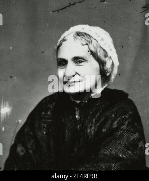 Mary Anna Randolph Custis Lee, wife of Gen. Robert E. Lee Stock Photo ...
