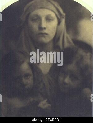 Two Children. Julia Margaret Cameron, photographer (British, born India ...