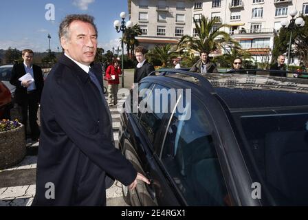 Modem's leader Francois Bayrou during the second round of mayoral ...