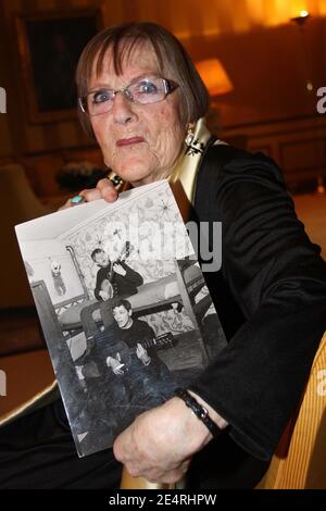 Patrick Dewaere's mother Mado Maurin during the 'Prix Romy Schneider ...