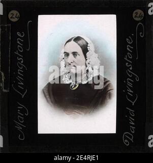 Mary Moffat, Mary Livingstone, wife of David Livingstone Stock Photo ...