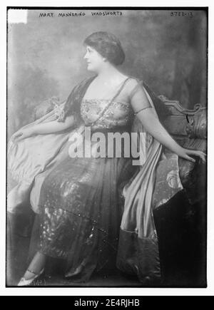 Mary Mannering Wadsworth Stock Photo - Alamy