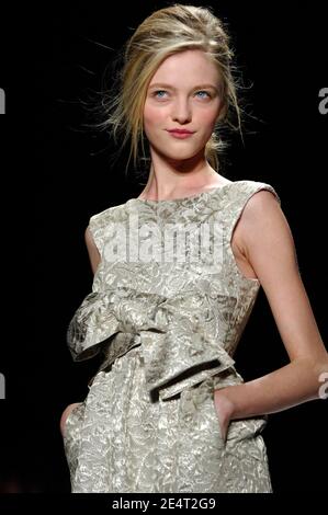 Fashion from the 2008 collection of Michael Kors is modeled during ...