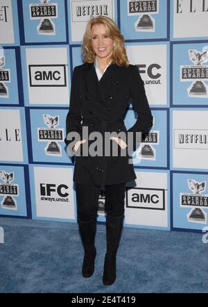 Felicity Huffman attends the 2008 Film Independent Spirit Awards held ...
