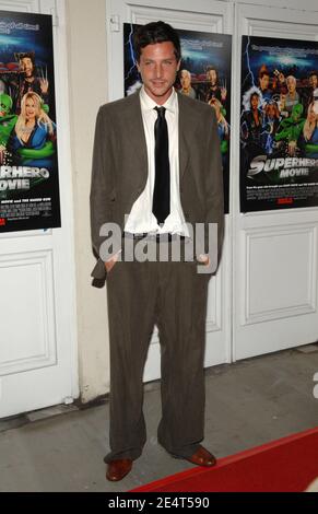 Simon Rex @ Superhero Movie Premiere at the Mann Festival Theatre In ...