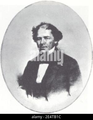 Matthew Fontaine Maury (1806-1873) American naval officer, hydrographer ...