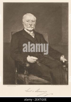 *Bildnis Carl von Siemens* (1898) by Max Koner is a portrait of Carl ...