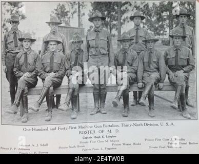 The Medical Detachment, 141st MG Battalion, was a military unit ...