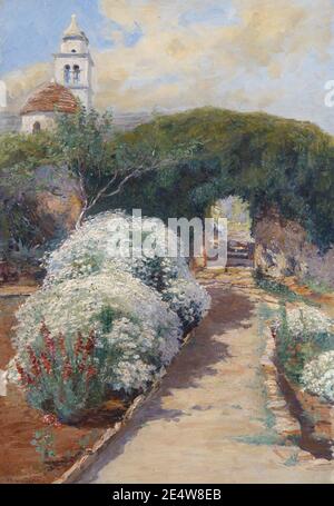 Menci Clement Crncic Blühender Klostergarten Stock Photo - Alamy