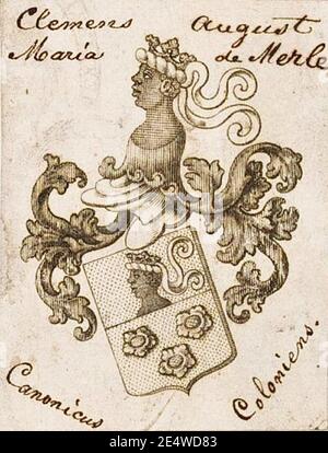 Merle Wappen 1 Stock Photo - Alamy