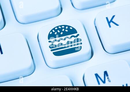 Delivery fastfood ordering food online concept. Large set of assorted ...