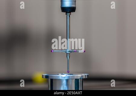 CMM - Coordinate Measuring Machine - contact probe measure aluminium ...