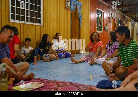 Iban people, Sarawak, Borneo, Malaysia Stock Photo - Alamy