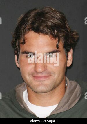 Roger Federer 8-24-07 Photo By John Barrett/PHOTOlink Stock Photo - Alamy