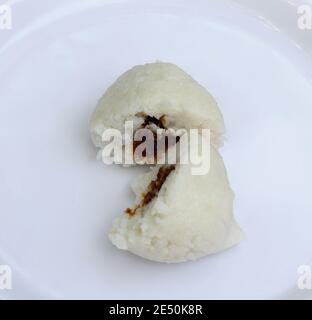 Kiribath, The milk rice is a traditional Sri Lankan food Stock Photo ...