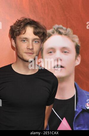 French actor Theo Frilet poses during the premiere of 'Nes en 68 ...