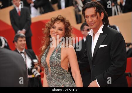 Ornella Muti seen arriving at the Palais des Festivals in Cannes ...