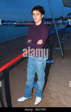 French actor Adrien Jolivet poses for our photographer on the promotion ...