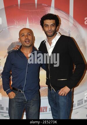 Eric Judor and Ramzy Bedia attend the photocall held for the premiere ...