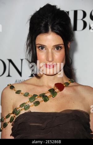Actress Idina Menzel arrives at the 62nd Annual Tony Awards in New York ...