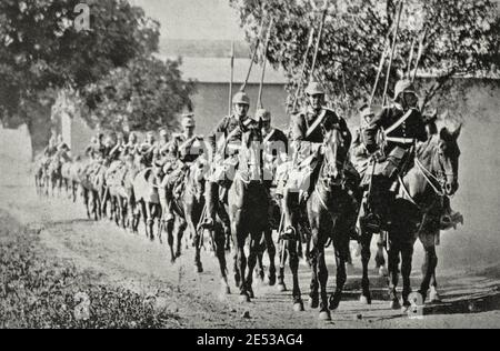 German Cavalry 'Uhlans', WW1 Stock Photo - Alamy