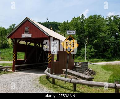 Claysville, Pennsylvania/USA- June 8, 2018: Historic Blaney Mays ...