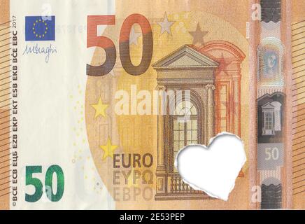 Old 50 euro banknotes stock photo Germany, Tax, Accountancy, Advice ...