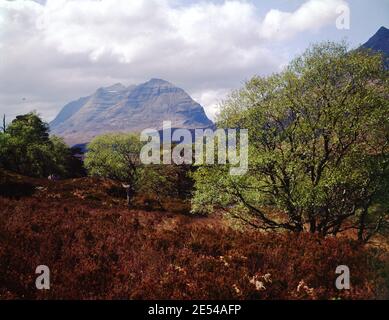 Loch Torridon and Ben Aligin Stock Photo - Alamy