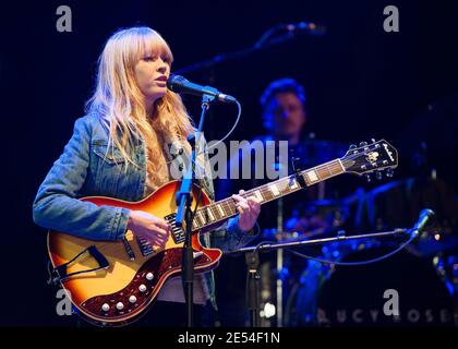 Lucy Rose performs live on stage at Bestival 2017 at Lulworth Castle ...