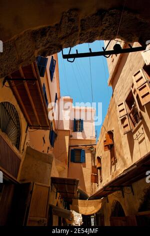 Town view of Sidon, view from the old fortress, pedestrian bridge ...