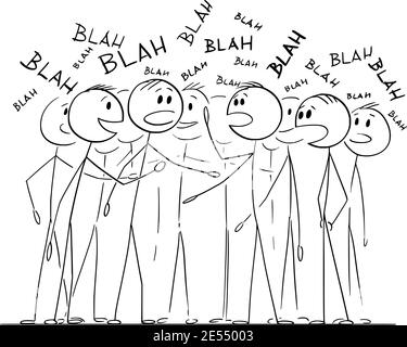 Crowd, team or group of people is chattering talking or speaking ...