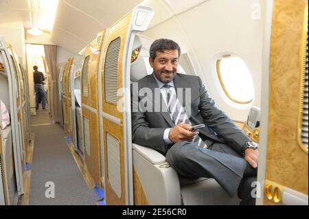 Emirates Airlines Chairman and CEO Sheikh Ahmed Bin Saeed Al Maktoum ...