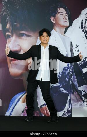 Emil Chau attends the press conference to promote his concert which ...