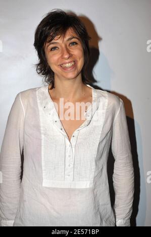 Rebecca Manzoni attends the TV channel Arte Press Conference held at ...