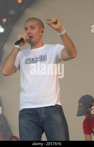 French band IAm performs on stage on the third and last day of the ...