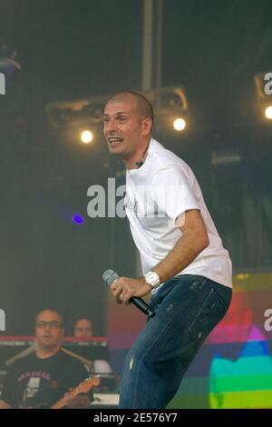 French band IAm performs on stage on the third and last day of the ...