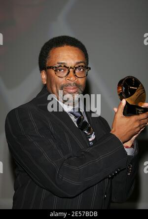 Spike Lee receives an award during the opening ceremony of the 43rd ...