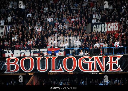 Atmosphere during Paris FC vs Metz held at Stade Jean Bouin in Paris ...