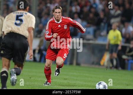 Liverpool Fernando Torres 2008 Stock Photo - Alamy