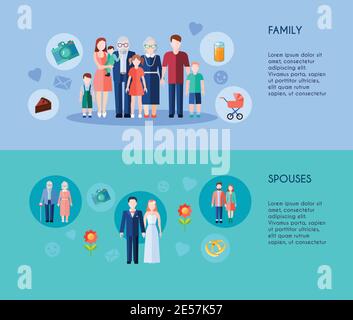 Family members of different generations illustration Stock Vector Image ...