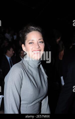 Marion Cotillard attending the Christian Dior Haute Couture Fall/Winter ...