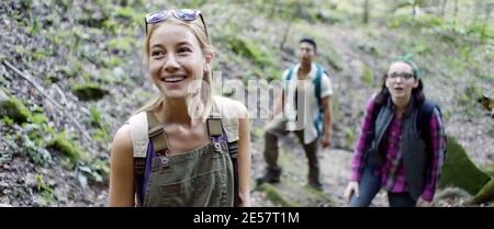 WRONG TURN, from left: Adrian Favela, Vardaan Arora, 2021. © Saban ...