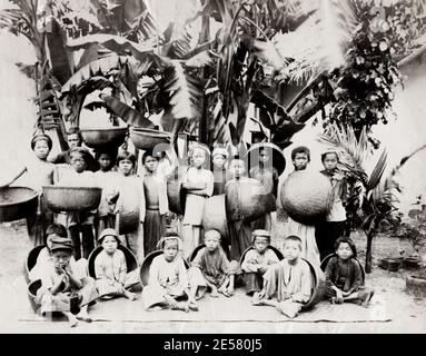 Annamite people, Indochina (Vietnam Stock Photo - Alamy