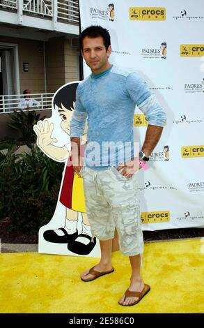 Chris Devlin at the Spike for HOPE celebrity beach volleyball match in ...