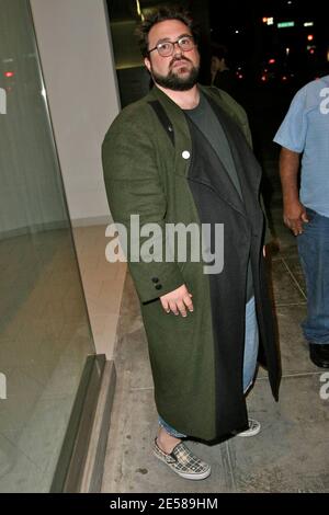 Film Director and screenwriter Kevin Smith signs autographs outside the ...