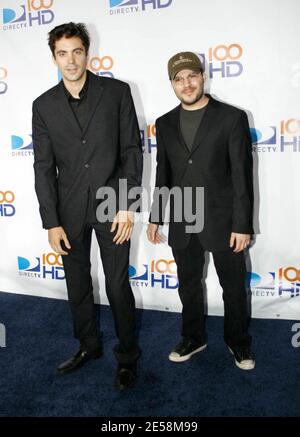 Rhys Coiro of "Entourage" and Adam Rifkin attend DirecTV's 100 HD Emmy ...