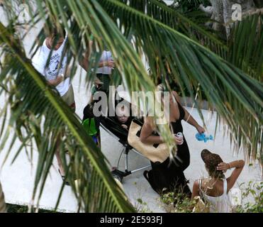 Italian soccer star Zlatan Ibrahimovic enjoys a Christmas break in the ...