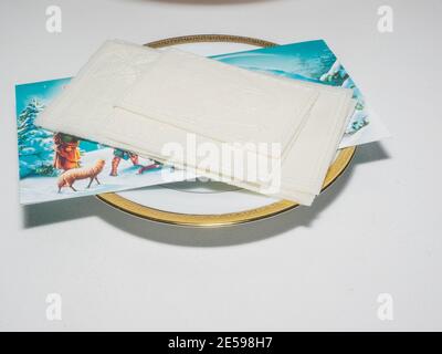 Christmas wafer is a Catholic Christmas tradition celebrated in Poland ...