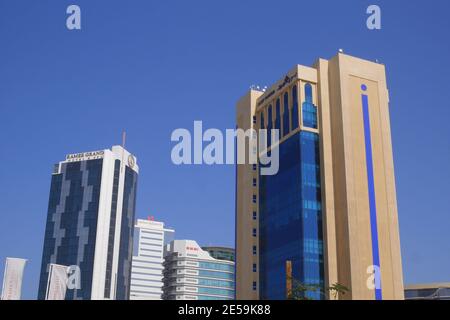 Seef Tower with Ramee Grand Hotel and Spa behind, Seef District ...